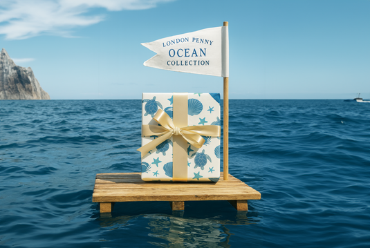 Ocean Wrapping Paper – London Penny Gift Wrap