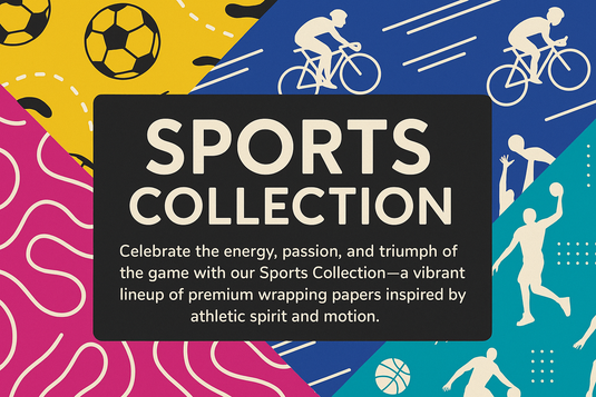Sports Wrapping Paper – London Penny Gift Wrap