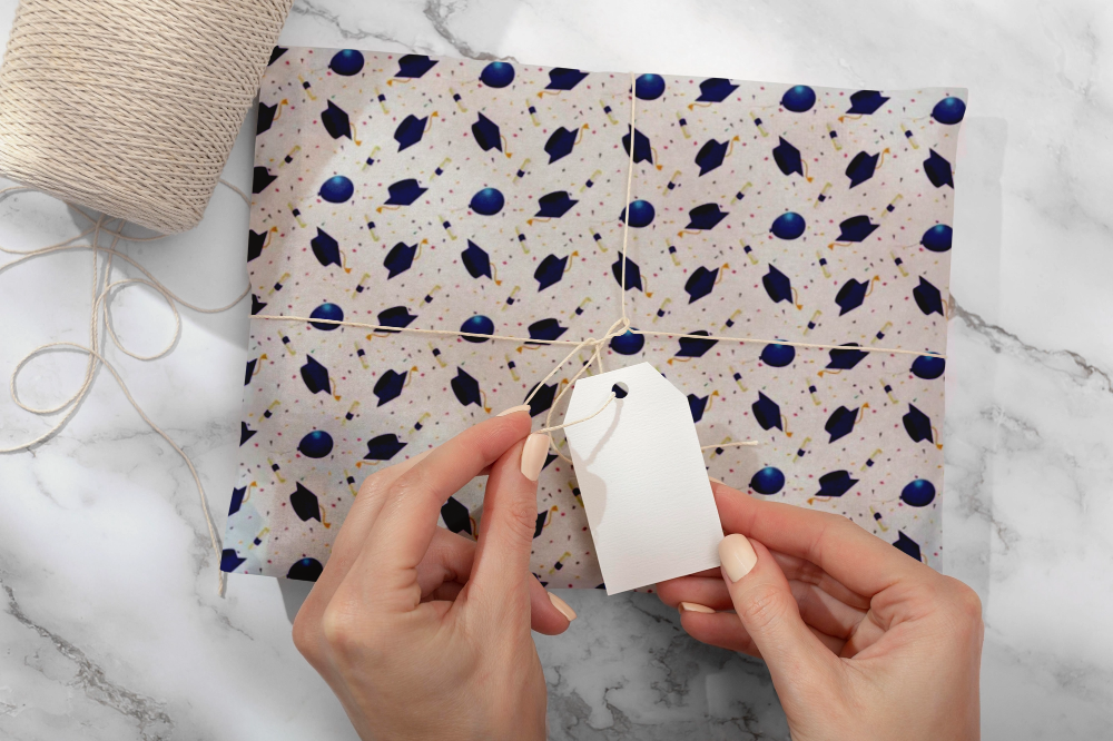 Graduation Wrapping Paper – London Penny Gift Wrap