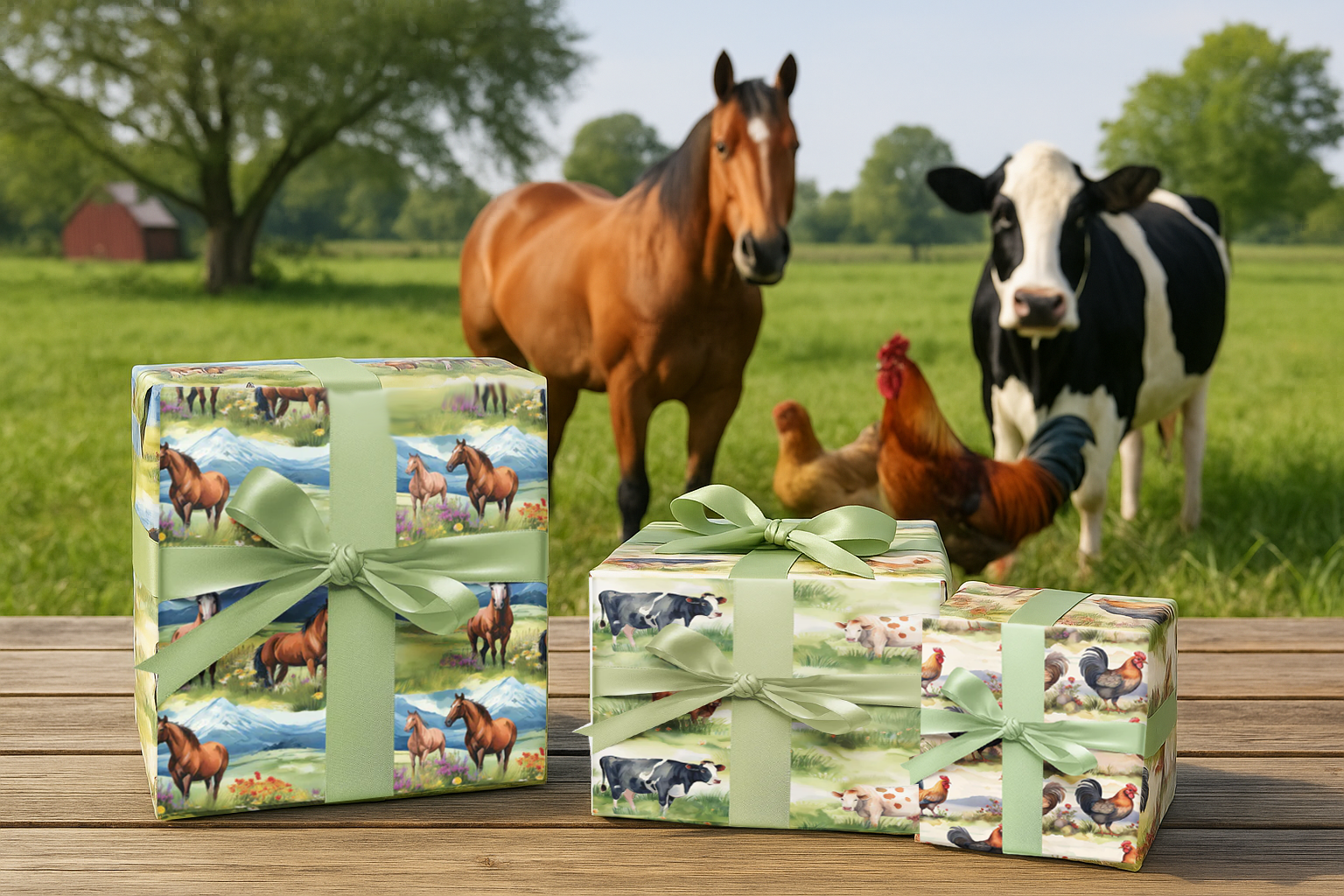 Farm Wrapping Paper – Page 2 – London Penny Gift Wrap