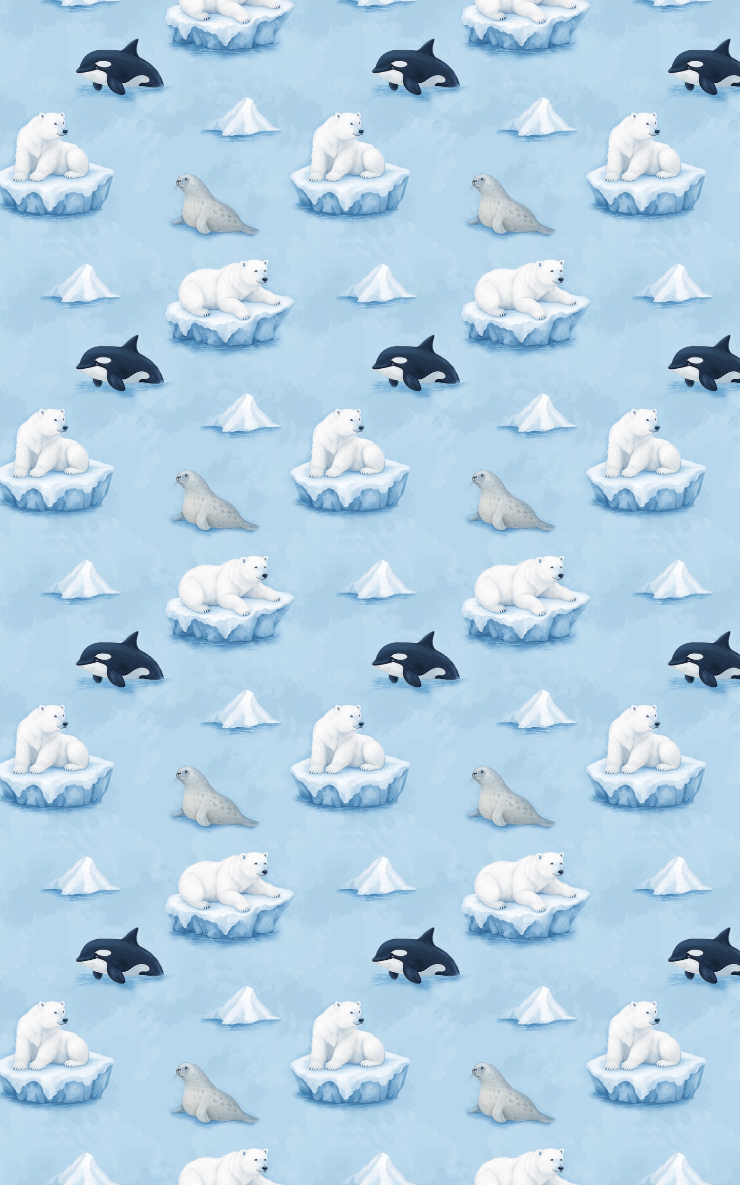 Arctic Wildlife Expedition Wrapping Paper – London Penny Gift Wrap