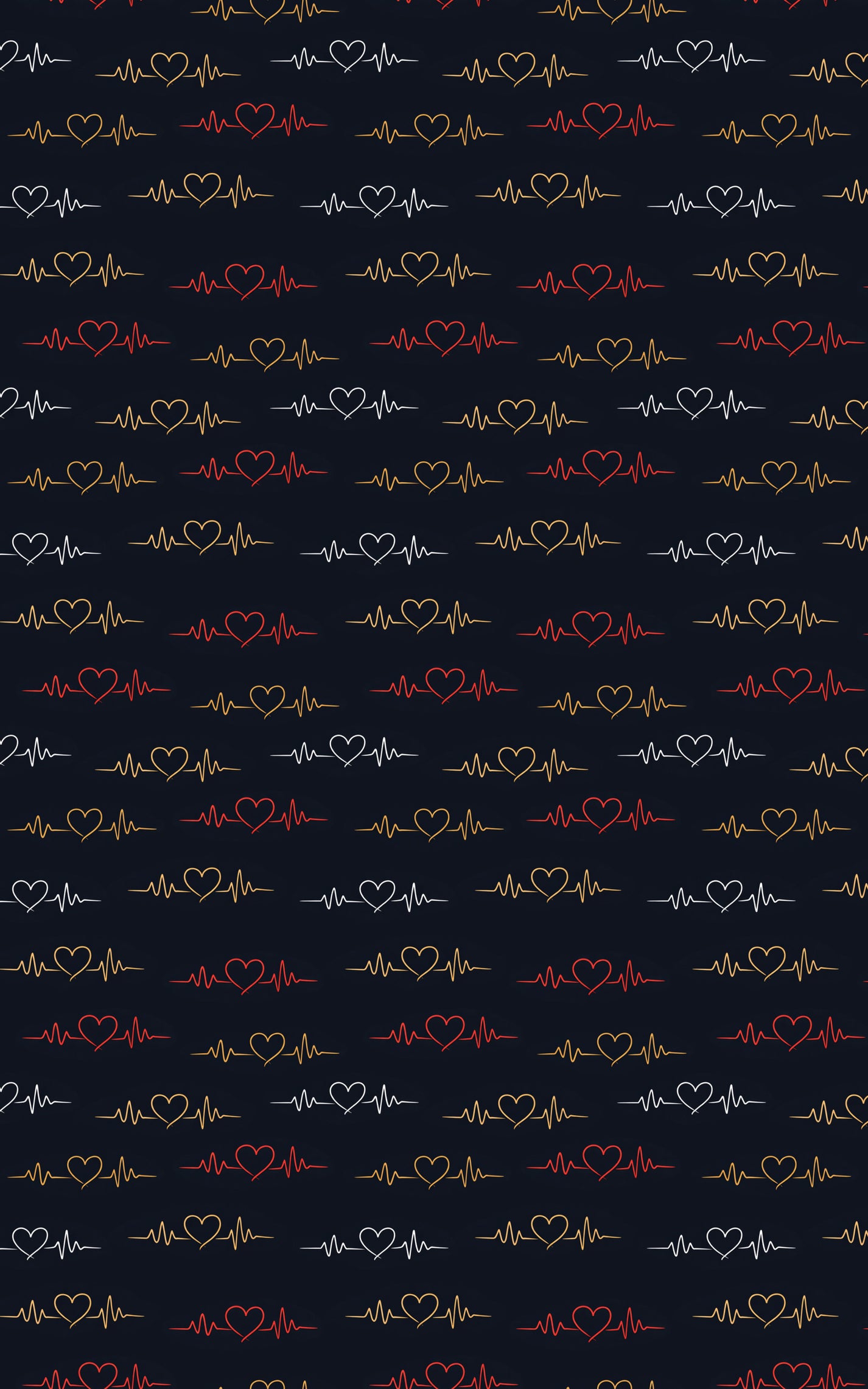 Heartbeat Line Art Wrapping Paper – London Penny Gift Wrap