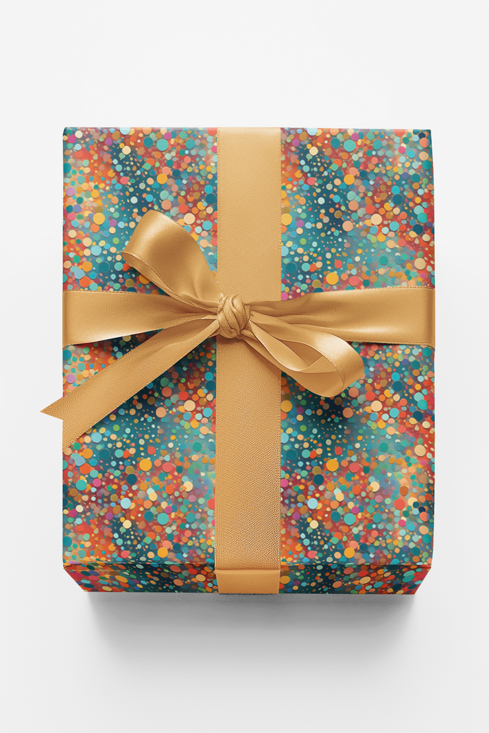 Confetti Chic Wrapping Paper – London Penny Gift Wrap