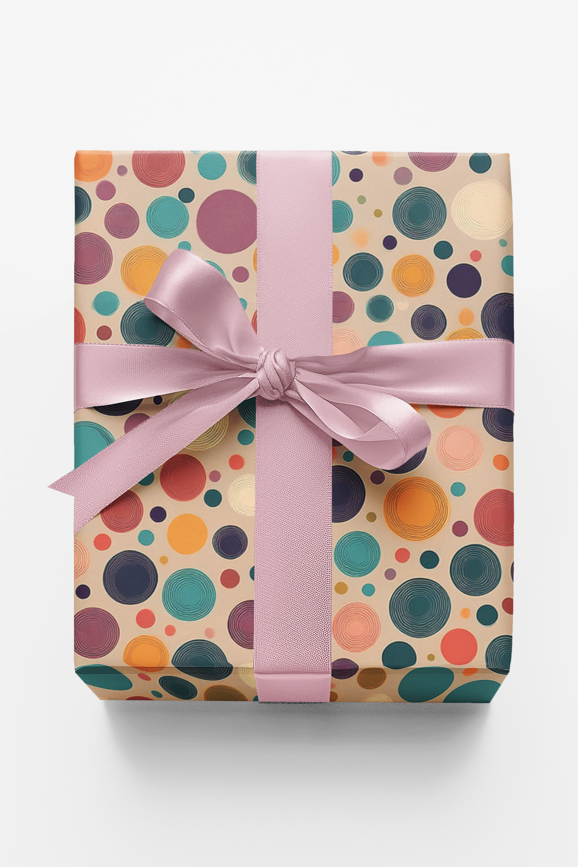 Retro Rhapsody Dots Wrapping Paper – London Penny Gift Wrap