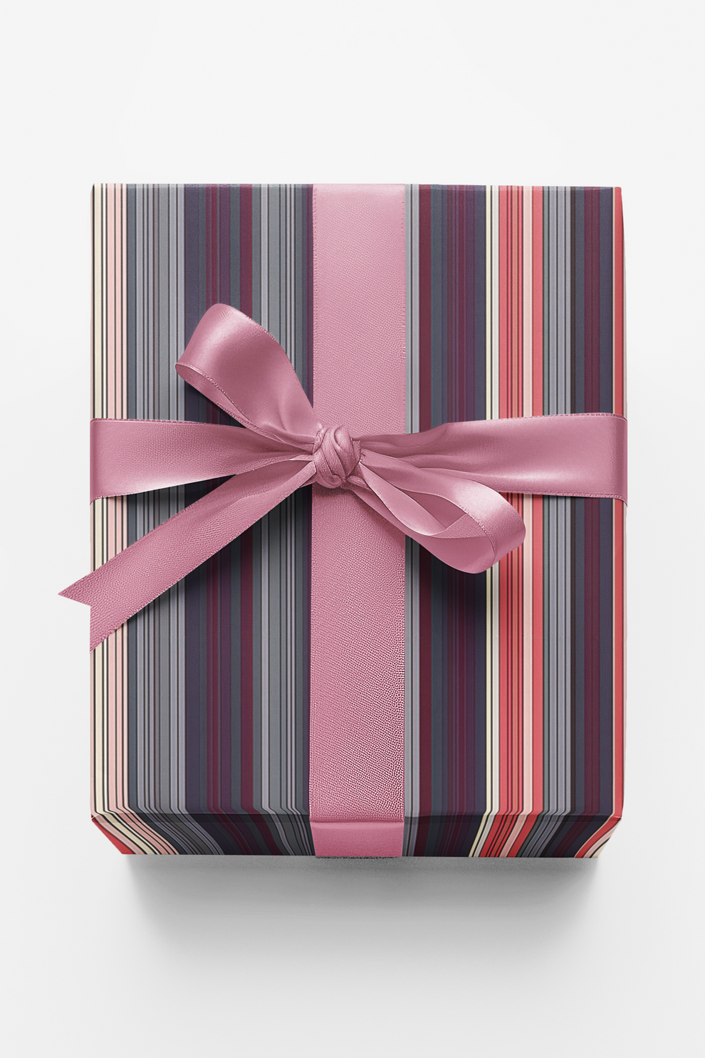 Pinstripe Poise Wrapping Paper – London Penny Gift Wrap