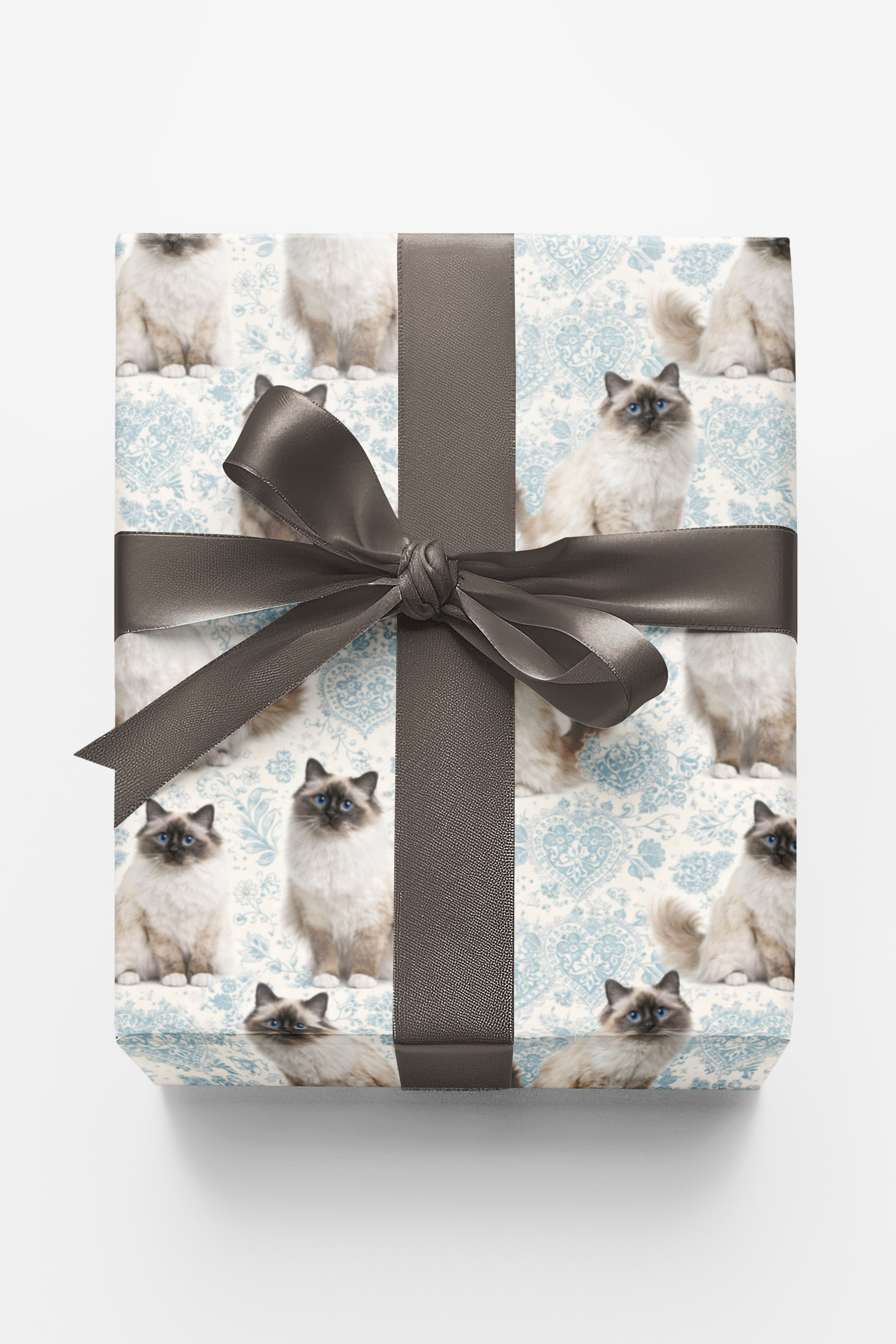 Birman Blue Elegance Wrapping Paper – London Penny Gift Wrap