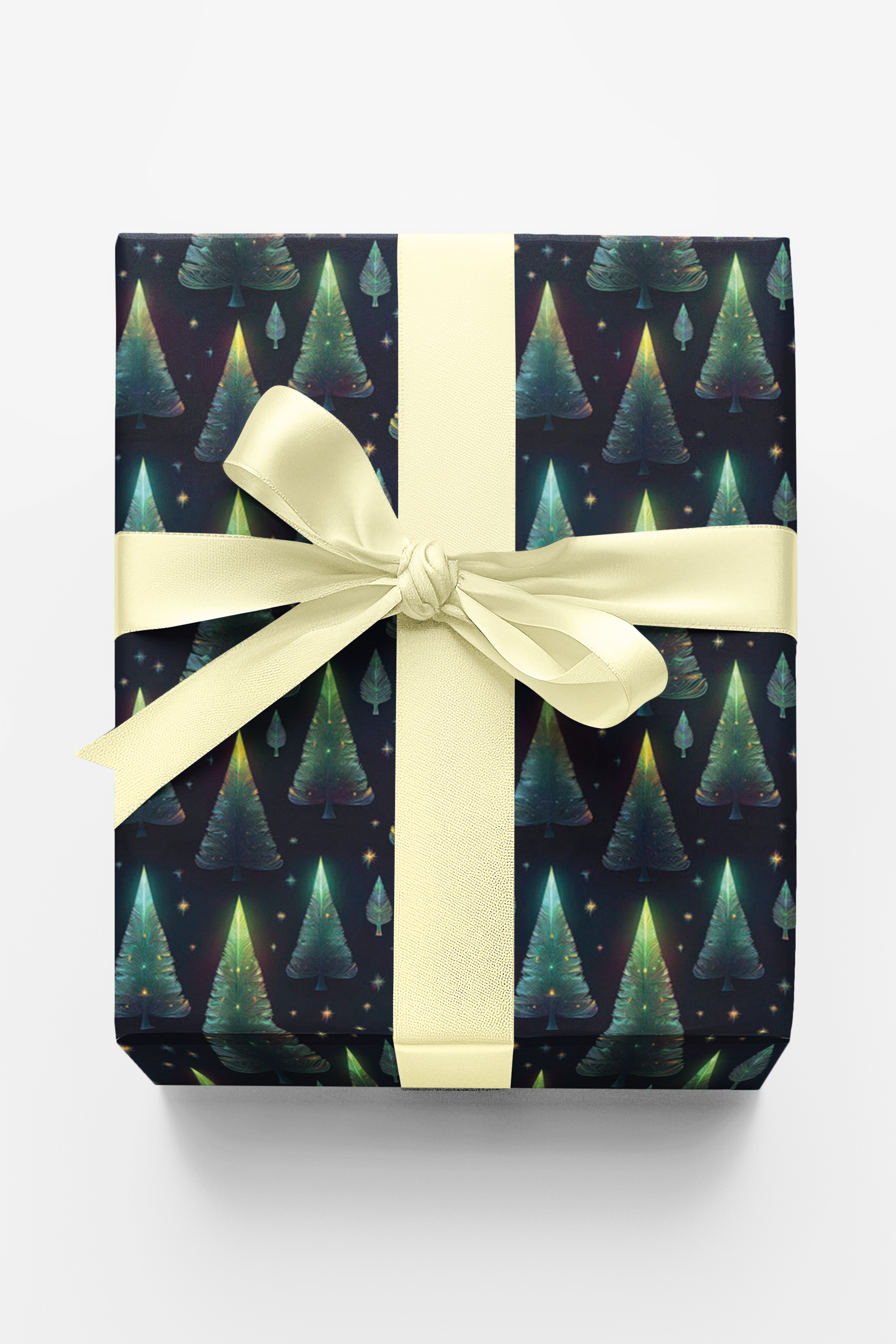 Graceful Holiday Pines Wrapping Paper – London Penny Gift Wrap