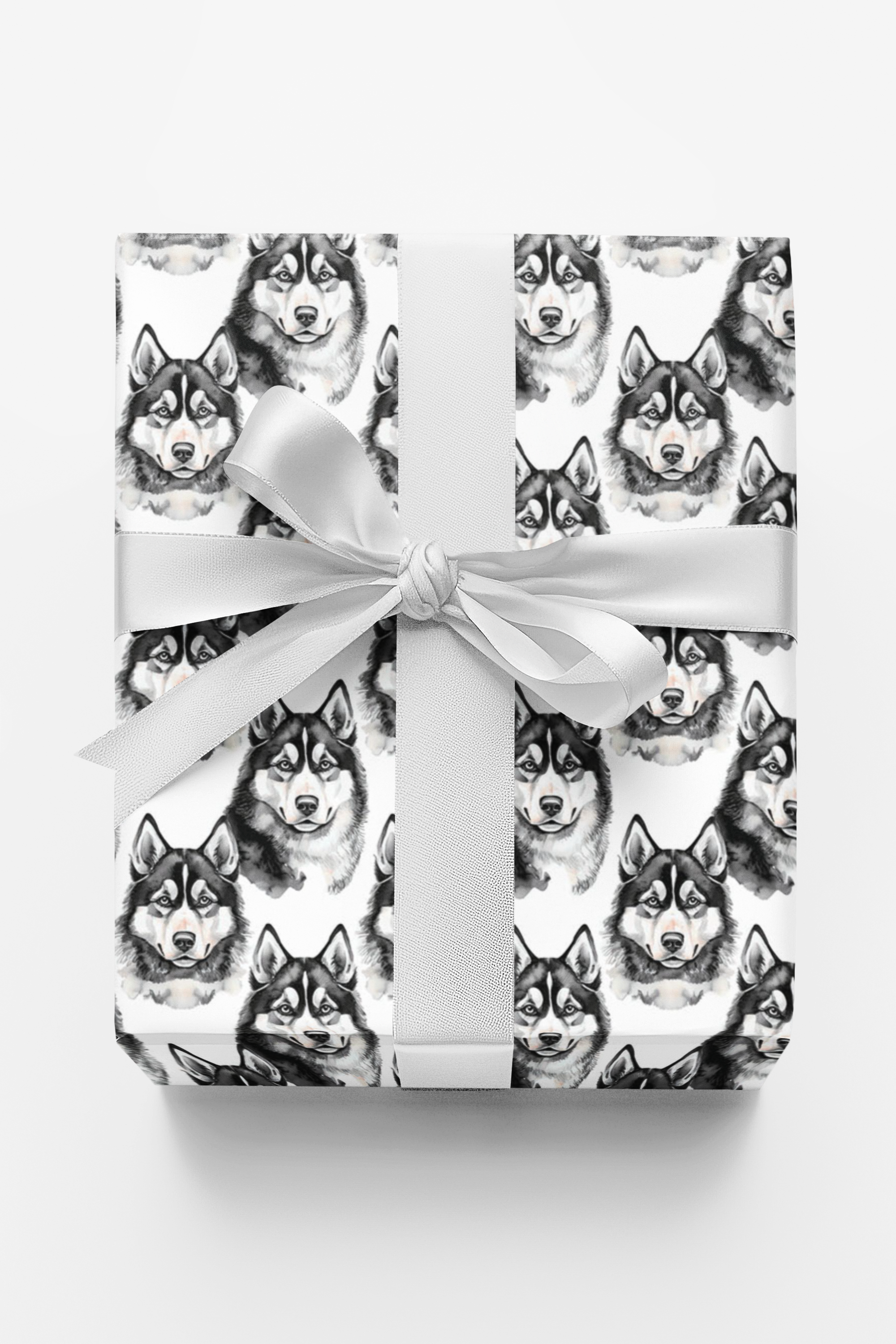 Snow Trails & Husky Tails Wrapping Paper – London Penny Gift Wrap