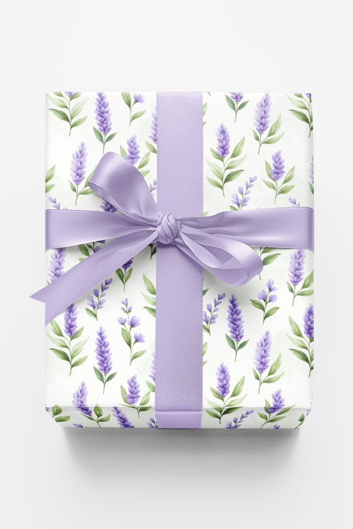 Lavender Breeze Wrapping Paper – London Penny Gift Wrap