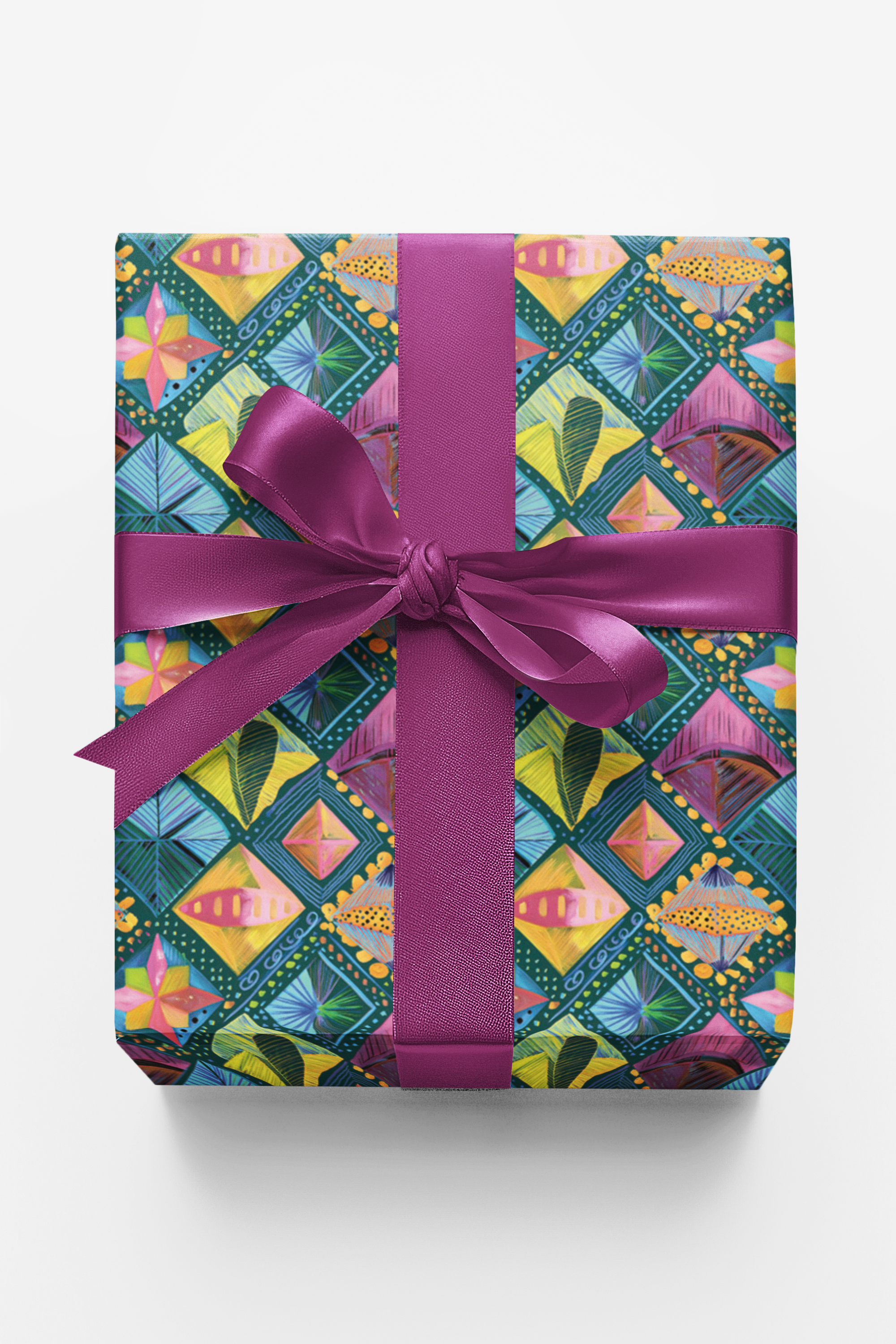 Carnival Kaleidoscope Wrapping Paper – London Penny Gift Wrap