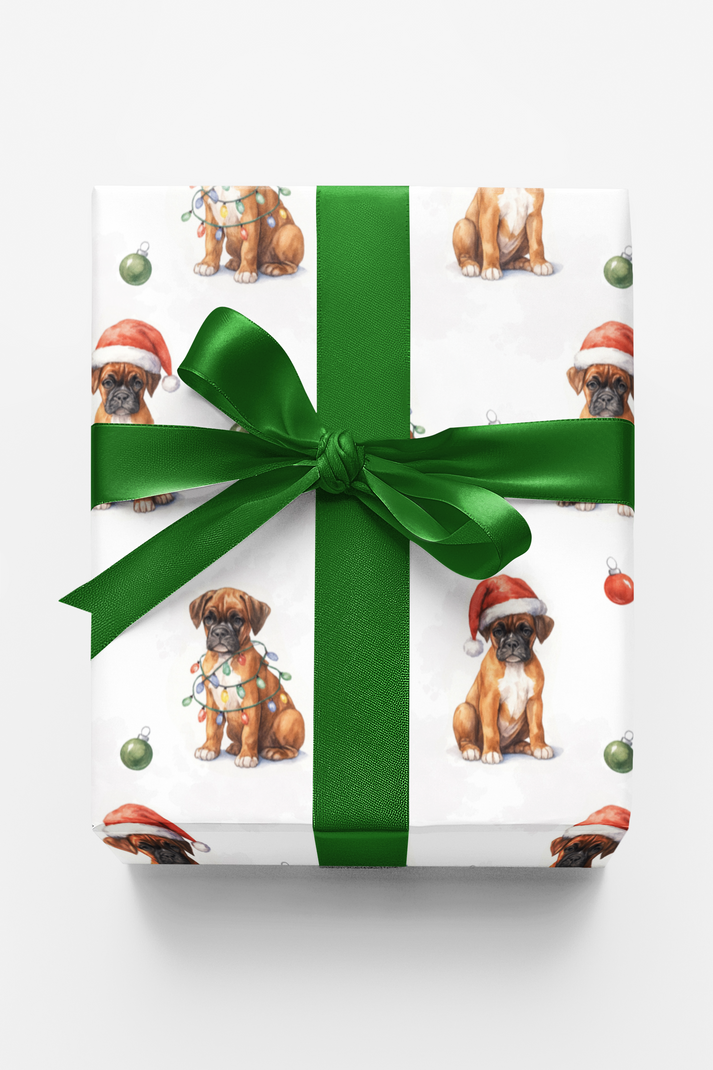 Warm Spirit Boxer Wrapping Paper – London Penny Gift Wrap