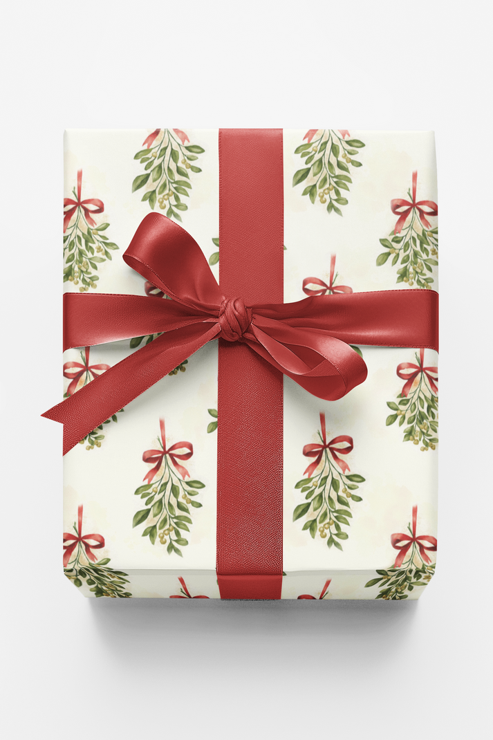 Mistletoe Magic Wrapping Paper – London Penny Gift Wrap