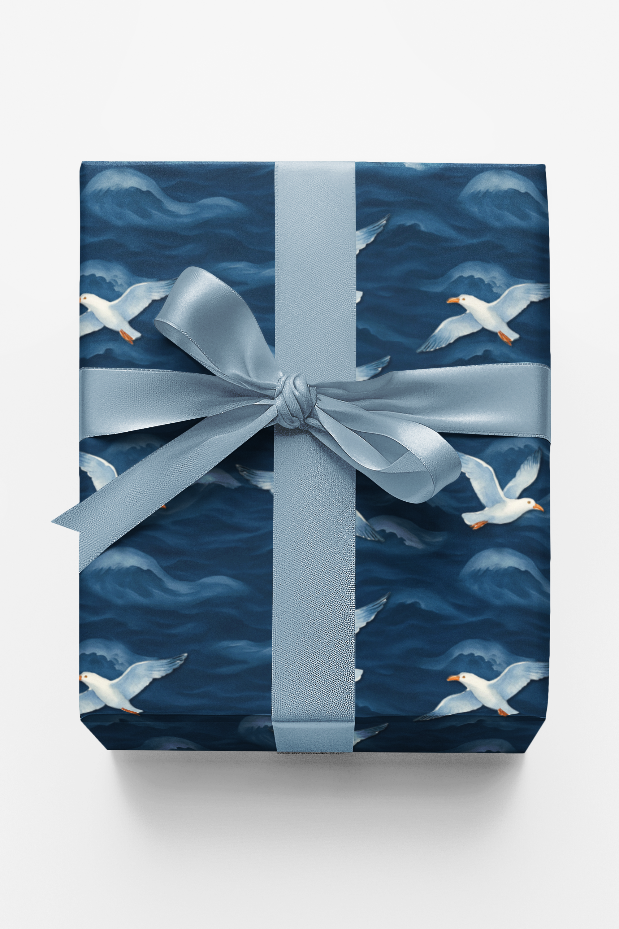 Waves and Wings Wrapping Paper – London Penny Gift Wrap