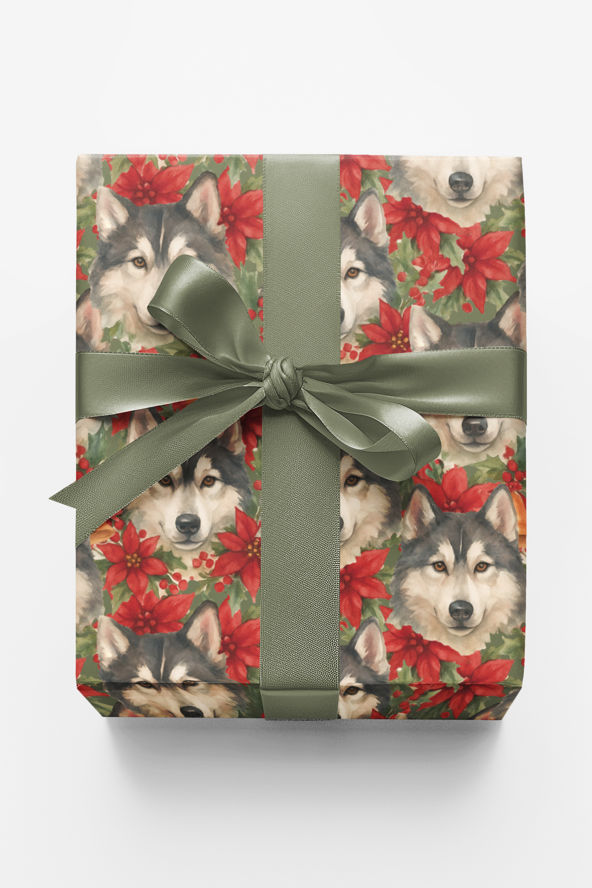 Twilight Spirit, Holiday Heart Wrapping Paper – London Penny Gift Wrap