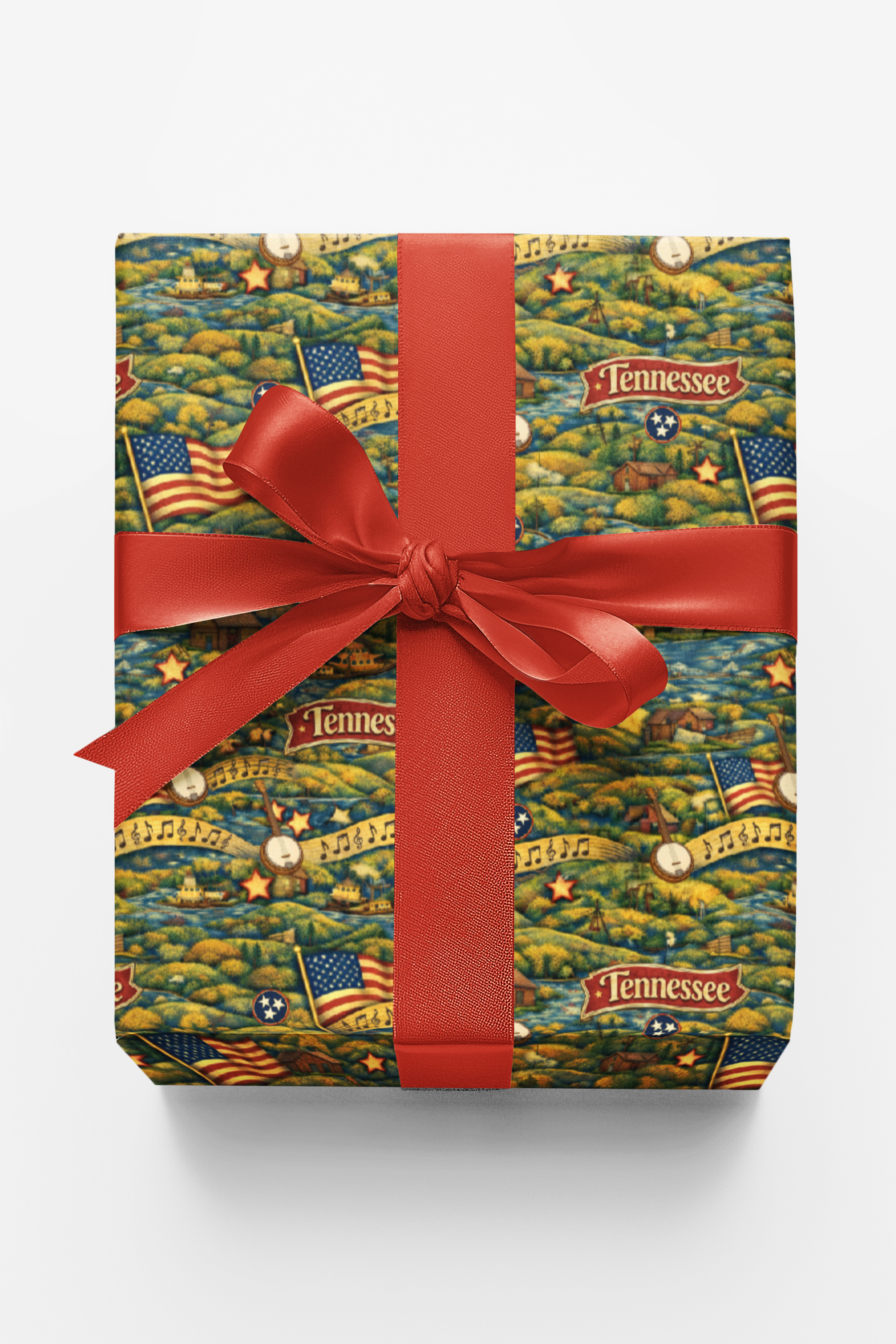Tennessee Appalachian Harmony Wrapping Paper – London Penny Gift Wrap