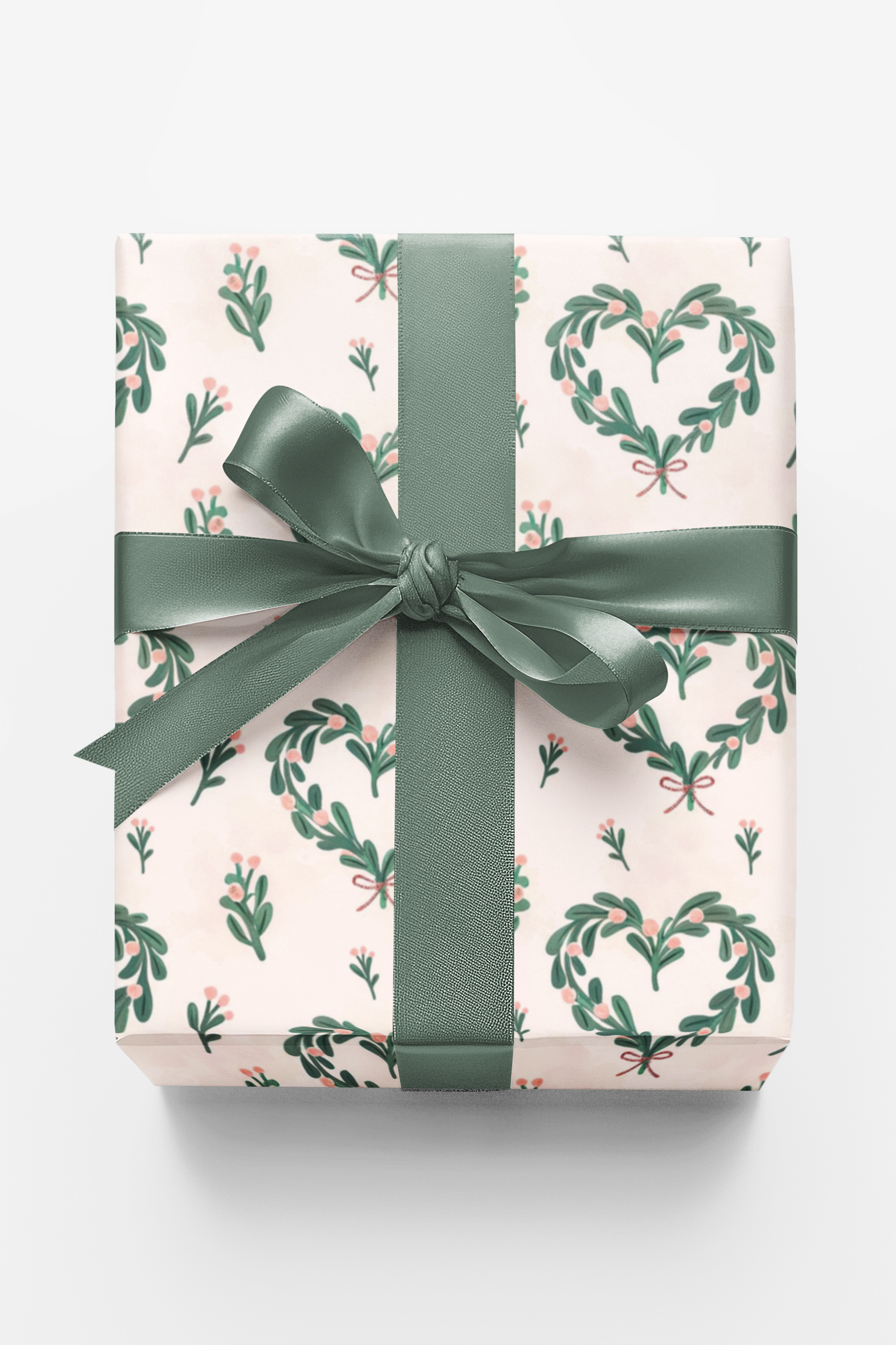 Mistletoe Kiss Wrapping Paper – London Penny Gift Wrap