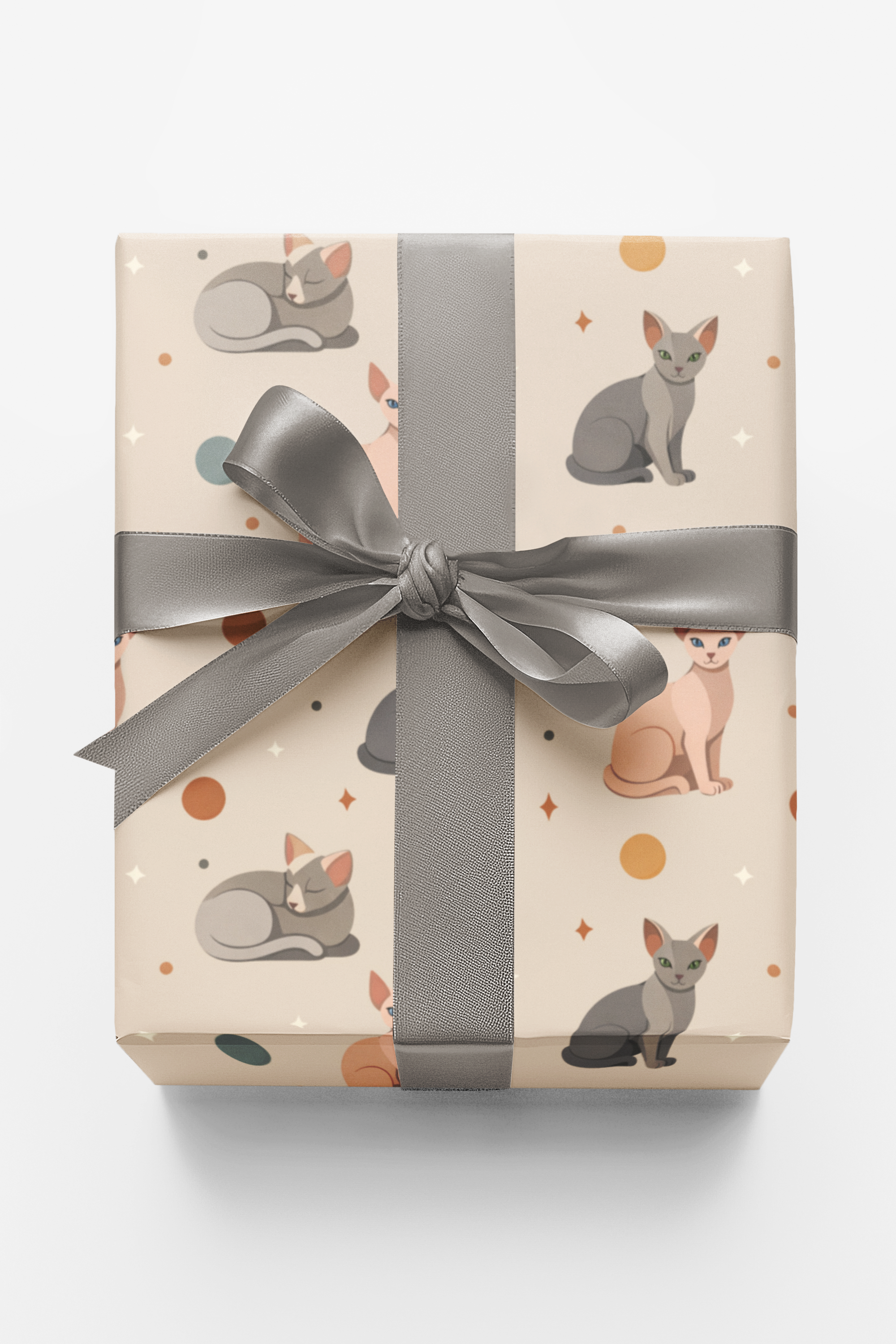 Sphynx Geometry Wrapping Paper – London Penny Gift Wrap