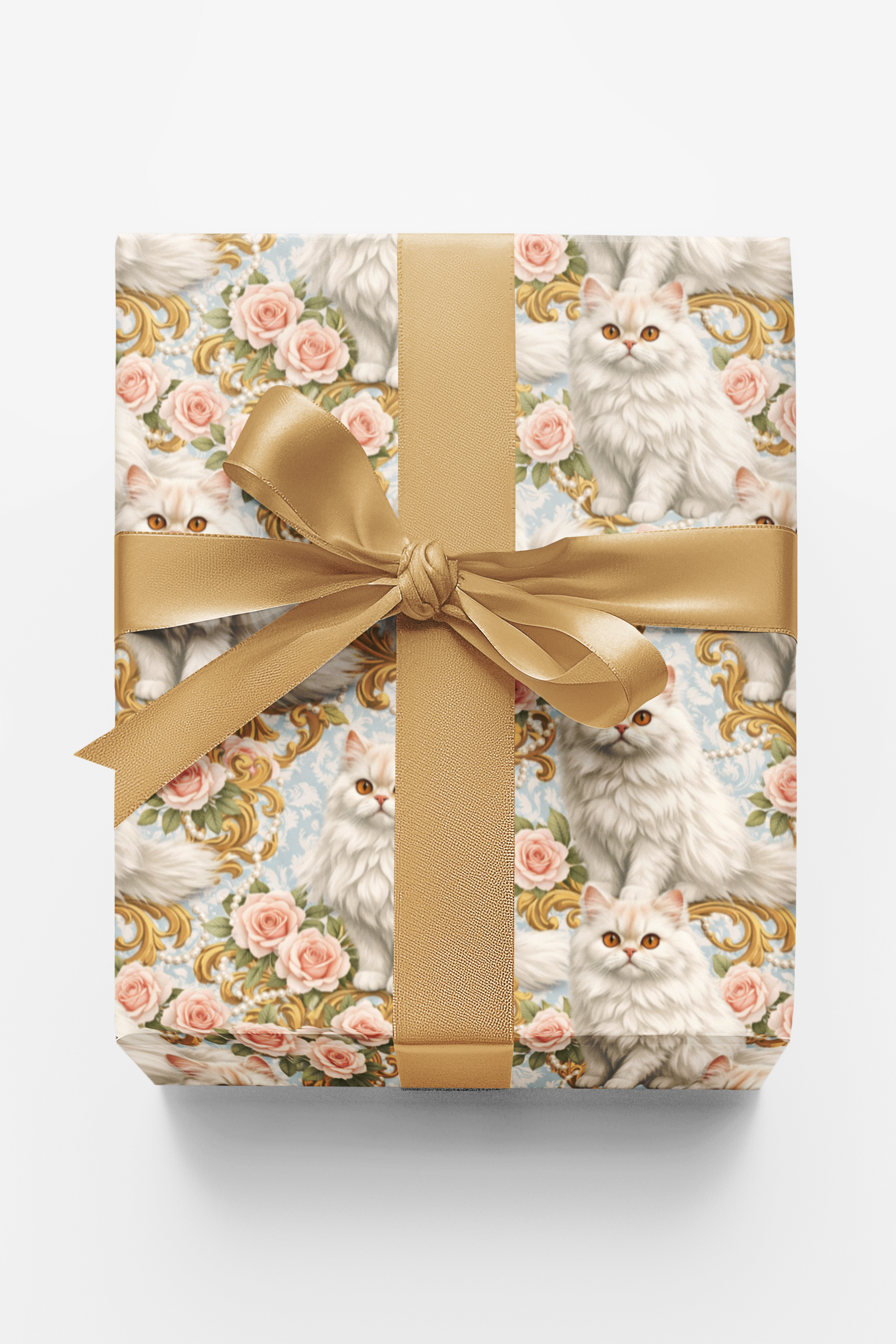 Persian Velvet Whiskers Wrapping Paper – London Penny Gift Wrap
