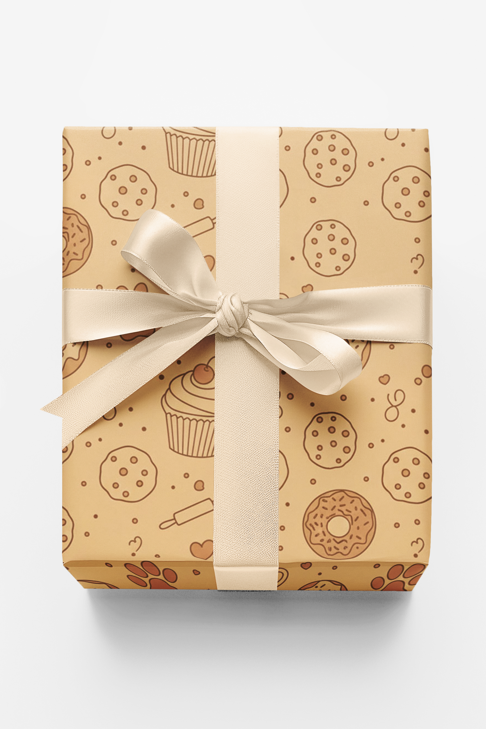 Paws & Pastry Wrapping Paper – London Penny Gift Wrap