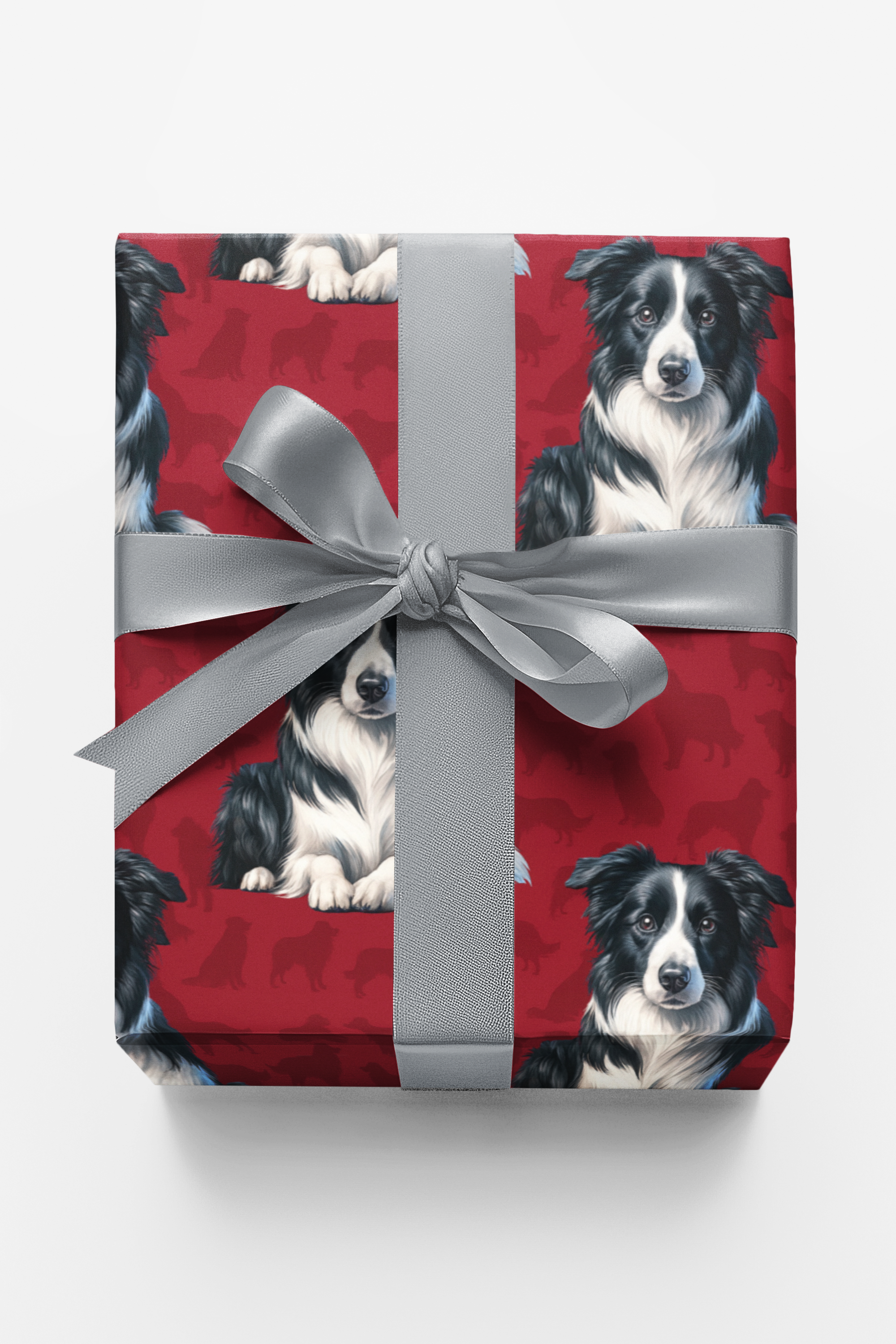 Cherry Collie Wrapping Paper – London Penny Gift Wrap