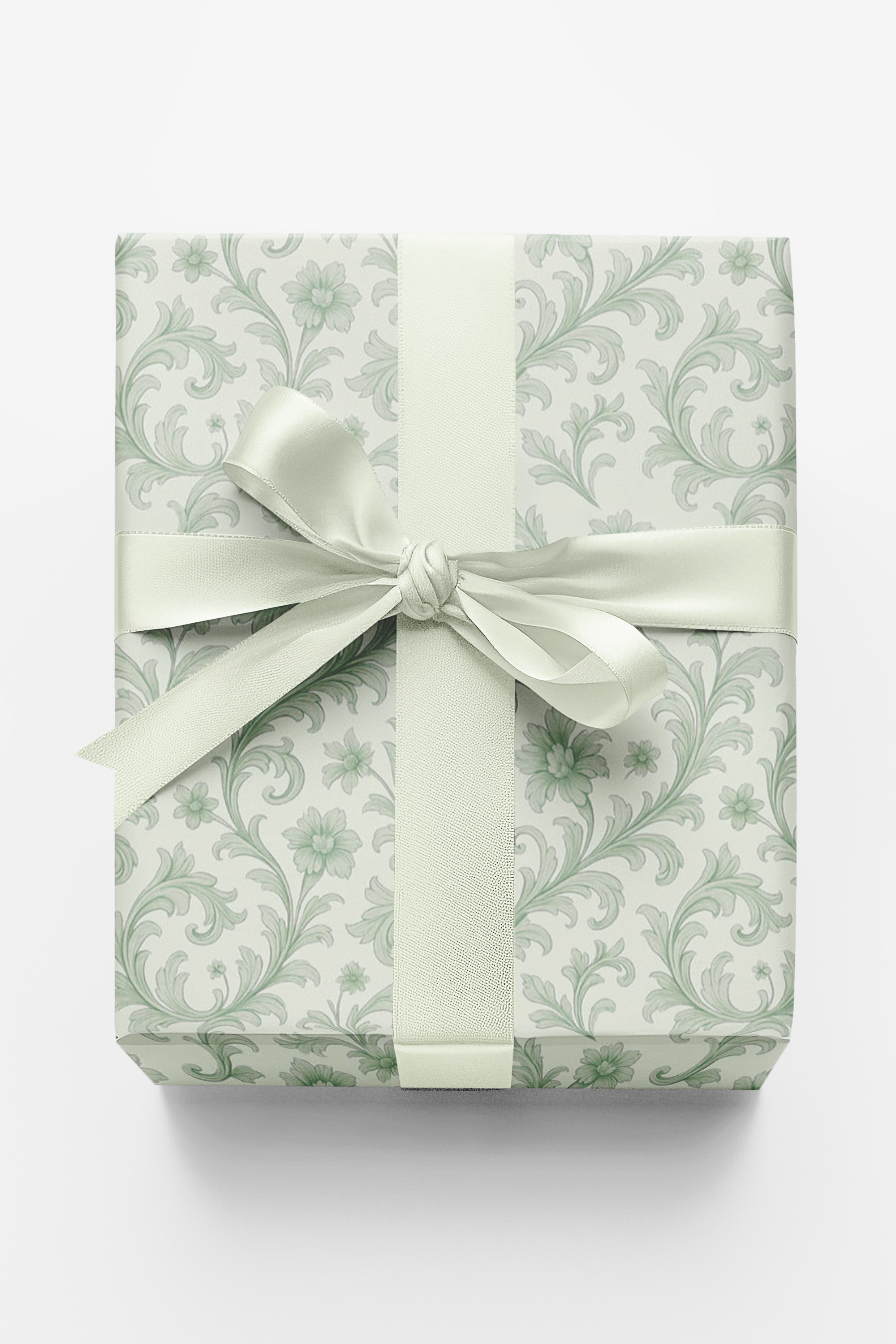 Celadon Baroque Wrapping Paper – London Penny Gift Wrap
